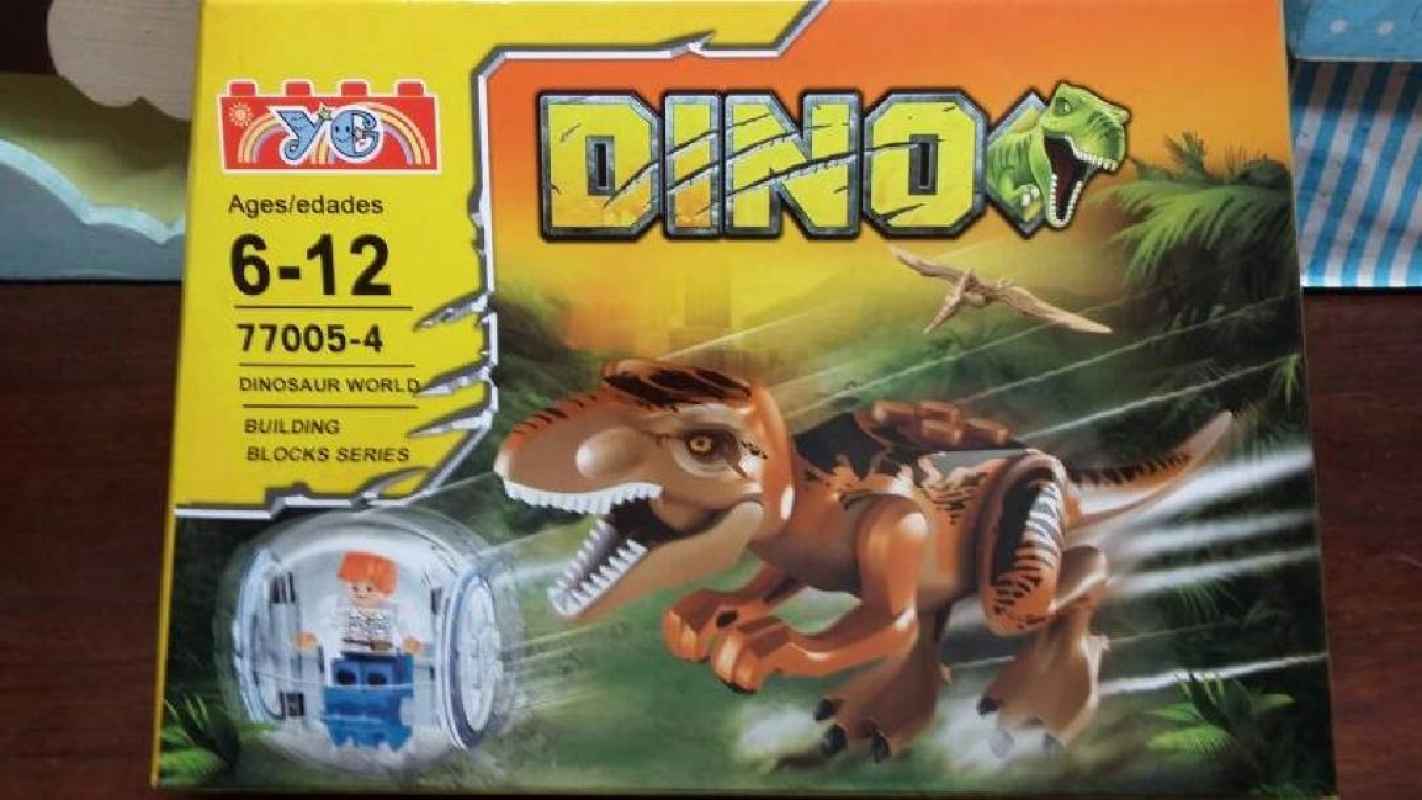 Jual DINO Blocks Lego JURASSIC WORLD Dinosaur Tyrannosaurus Rex ...