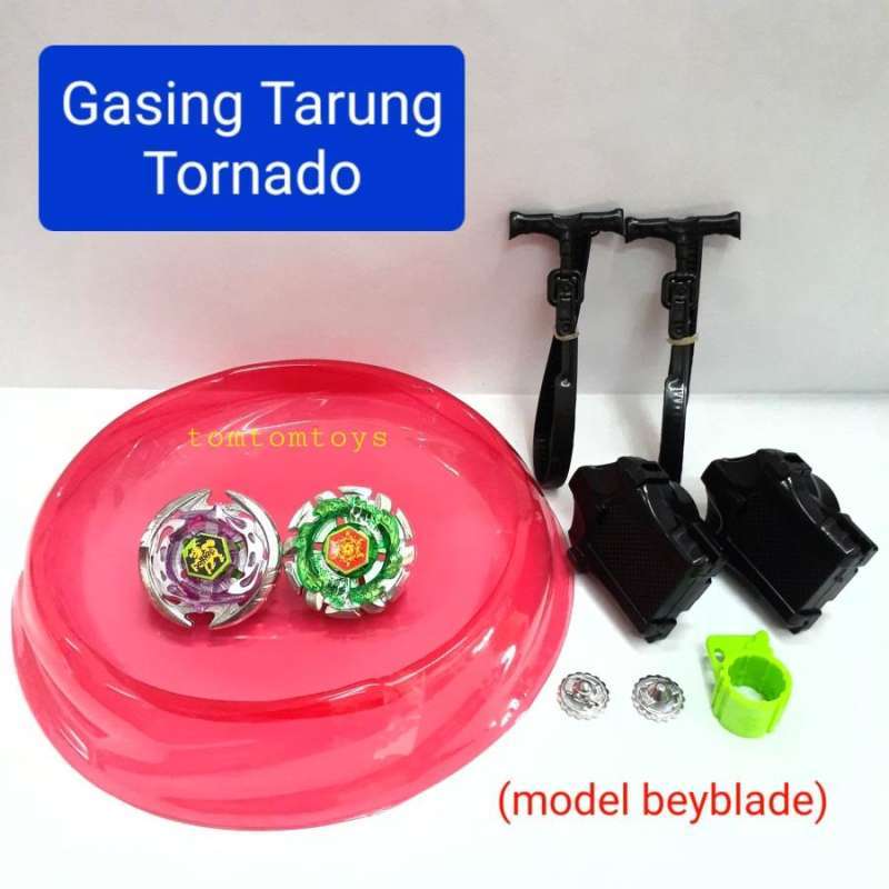 Jual Gasing Tornado Mainan Gangsing Petarung Dan Arena Jenis Beyblade ...