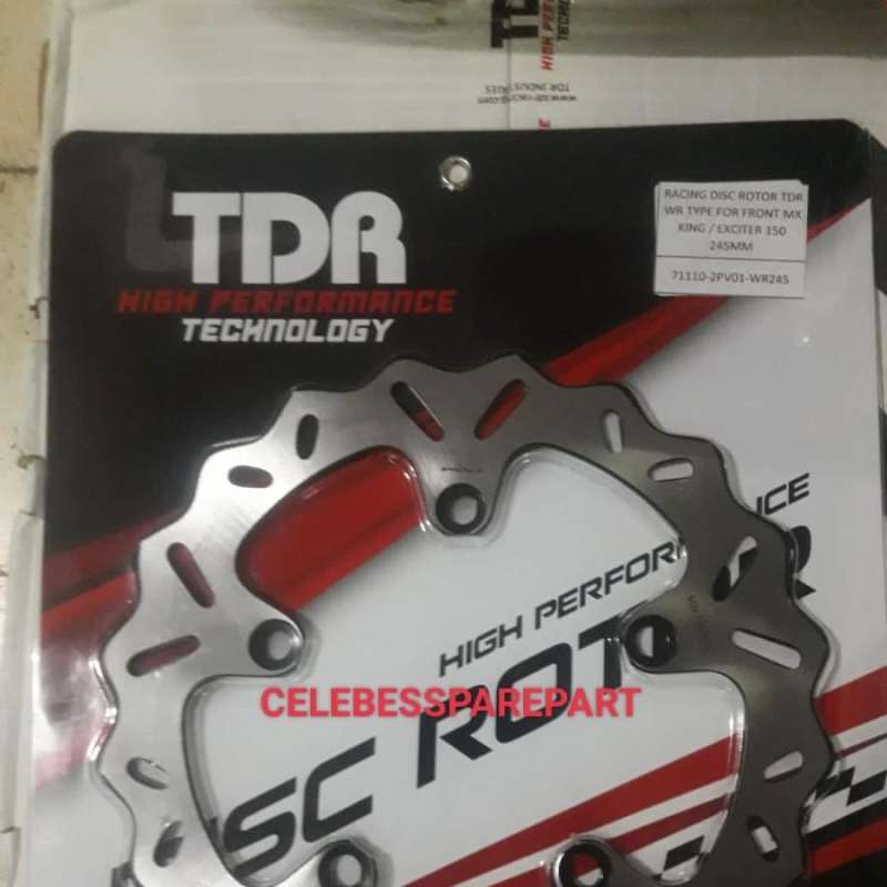 Jual CAKRAM TDR MX KING TIPE WR DEPAN & BELAKANG - BELAKANG di Seller ...