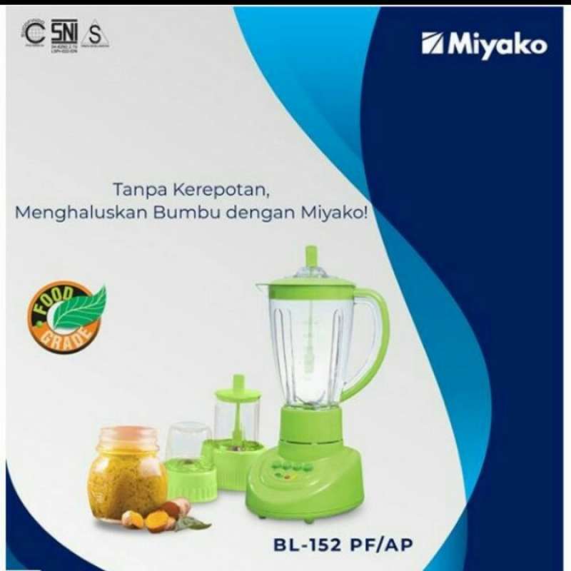 Jual Blender Miyako 3 In 1 Bl-152 Pf/ap 1,5 Liter Di Seller Grock Store - Jatipulo, Kota Jakarta ...