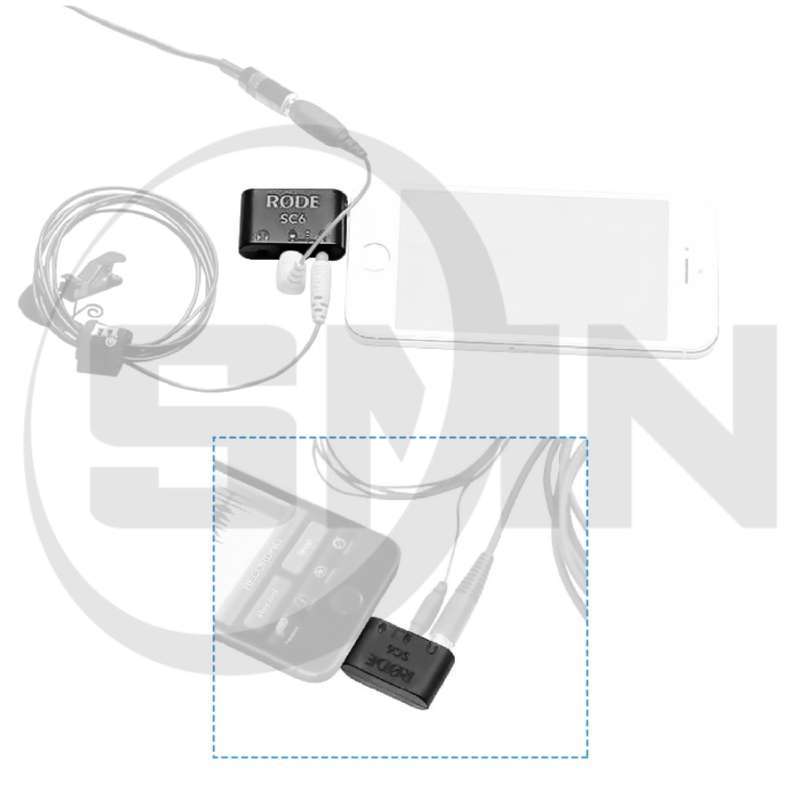 Jual Rode Sc6 Dual Trrs Mic Input And Headphone Output Audio Splitter ...