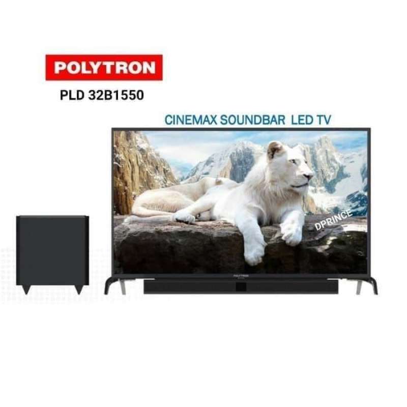 Jual POLYTRON LED TV PLD32B 1550 CINEMAX FREE SOUNDBAR & SUBWOOFER di Seller serbaindahlestari88 ...