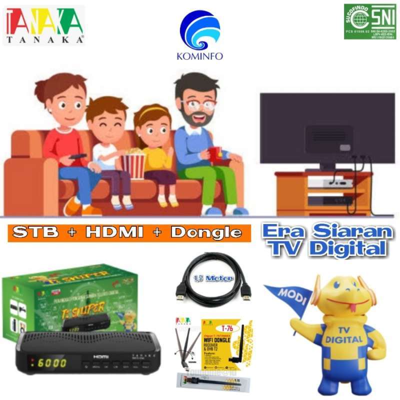 Jual Stb Dvb T2 Tanaka Sniper Original Terbaru - Harga Promo Murah Juli 2024 | Blibli