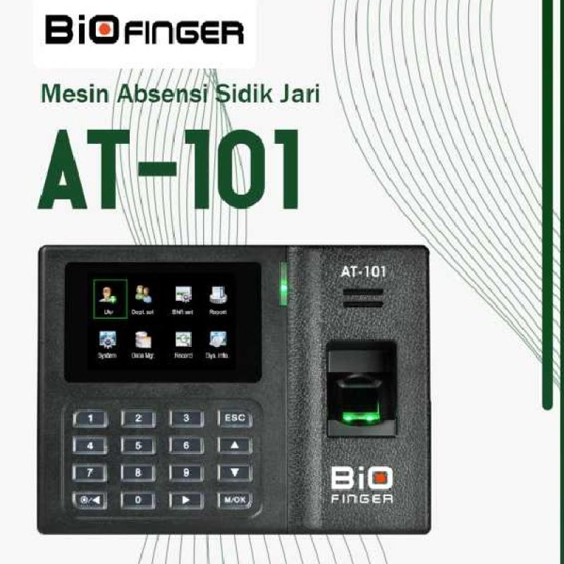 Jual Absensi Jari BioFinger AT-101, Kabel USB, Software, Excel, Murah ...