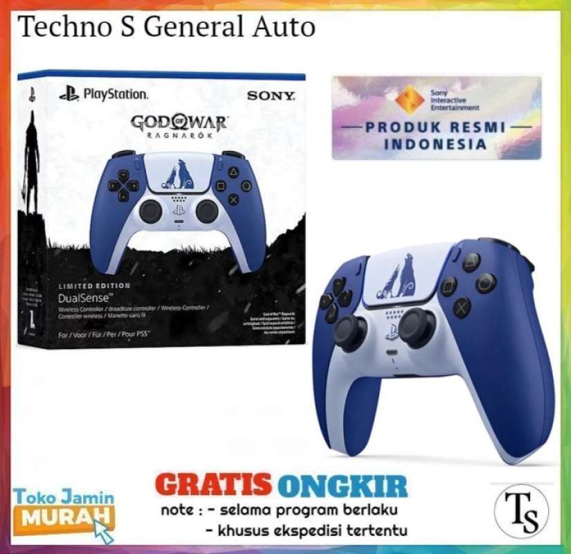 Promo Stick PS5 DualSense Wireless Controller God of War Ragnarok ...
