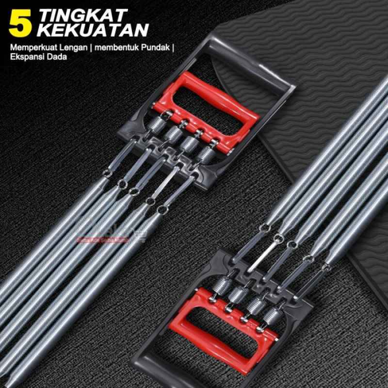 Promo Spring Chest Hand Gripper Pull-Up Bars Alat Latih Otot OLL-EY30 ...
