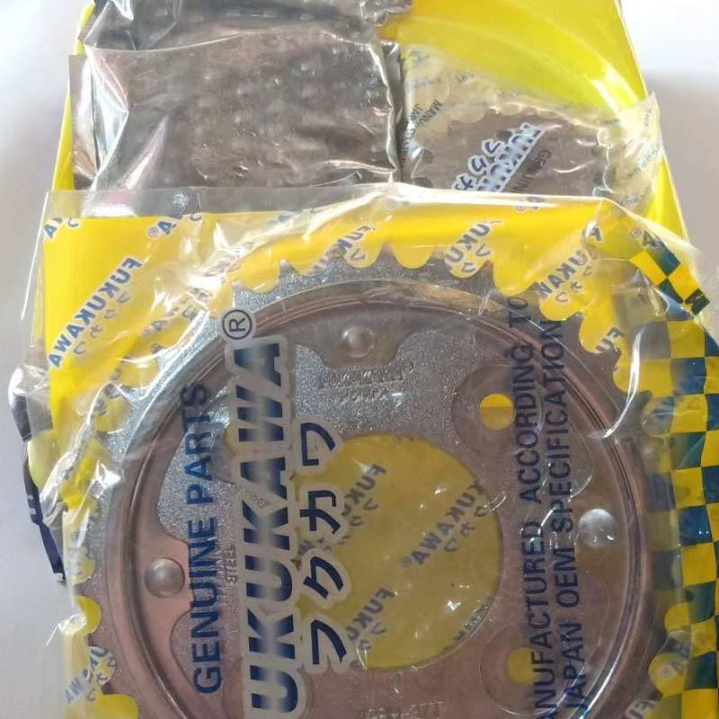 Promo Fukukawa Gear Set Paket Gir Rantai Honda Supra X 125 Diskon 21% ...