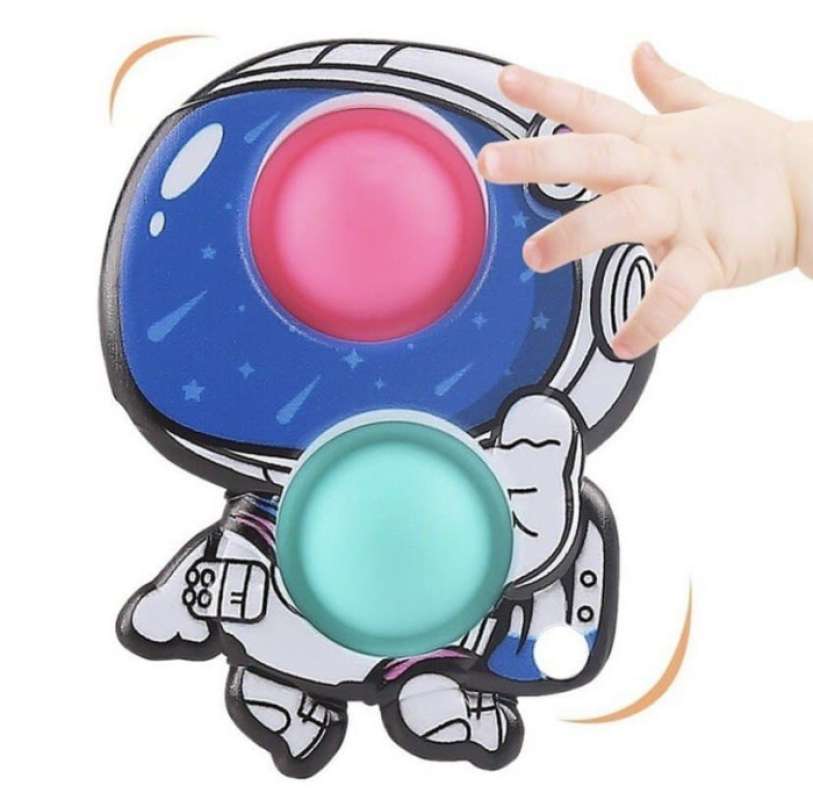Promo Simple Dimple Space Nasa Astronaut Rocket Alien Ufo Fidget Toys ...
