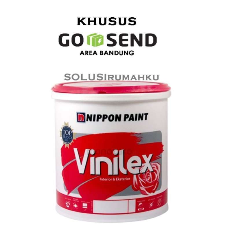 Jual CAT TEMBOK VINILEX PUTIH GALON 5 KG NIPPON PAINT GALLON WHITE 5KG di Seller Umar Store Tick ...