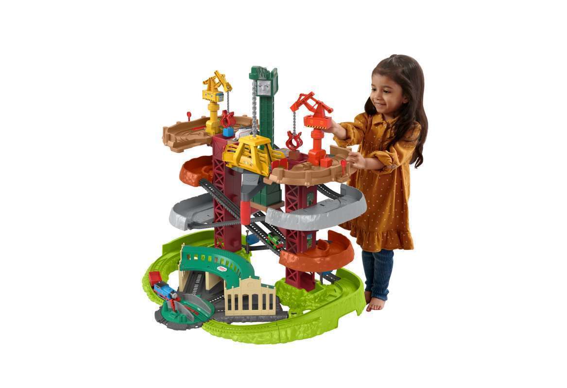 Jual Kado Akhir Tahun - Thomas & Friends Trains & Cranes Super Tower ...