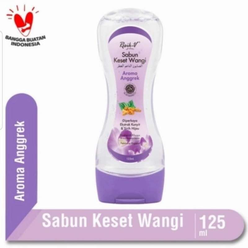 Promo RESIK V SABUN KESET WANGI AROMA ANGGREK 125ml Diskon 23% di ...