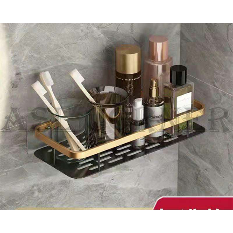 Jual Rak Sabun Tembok Kamar Mandi 1 Susun Hitam Gold /Rak Sabun Wc ... Jual Rak Sabun Tembok Kamar Mandi 1 Susun Hitam Gold /Rak Sabun Wc ...