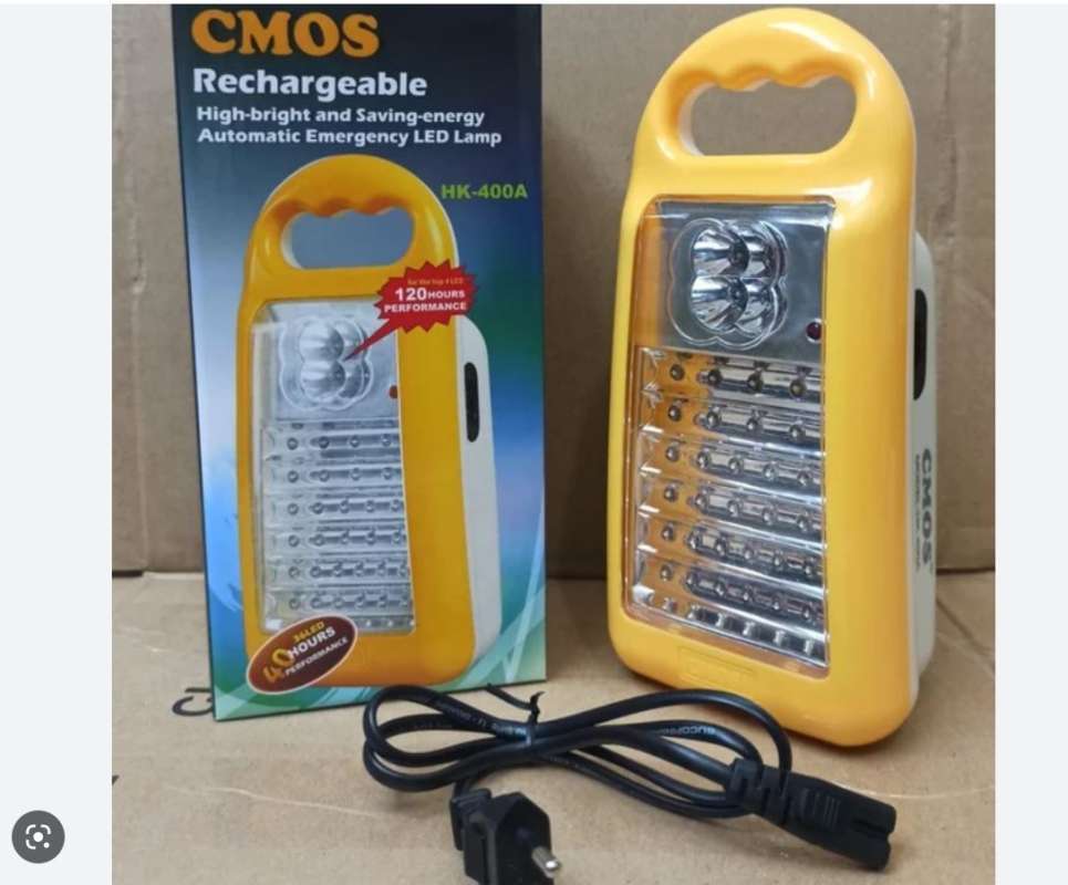 Jual Lampu Emergency / Senter Darurat LED CMOS HK - 400A Rechargeable ...