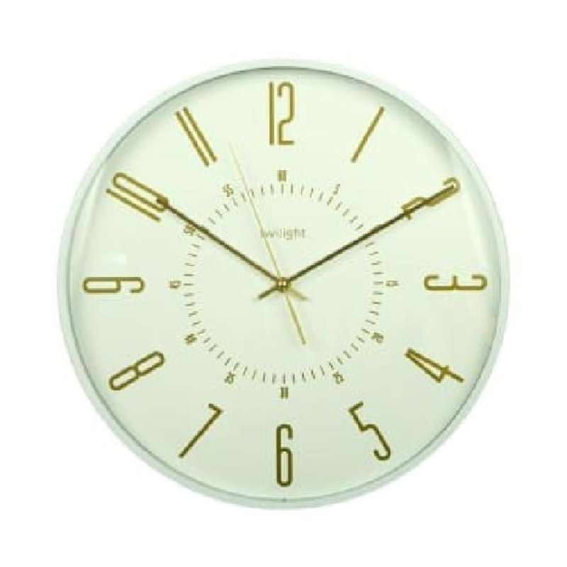 Jual Jam Dinding diameter 40 cm Jam dinding warna putih di Seller ...
