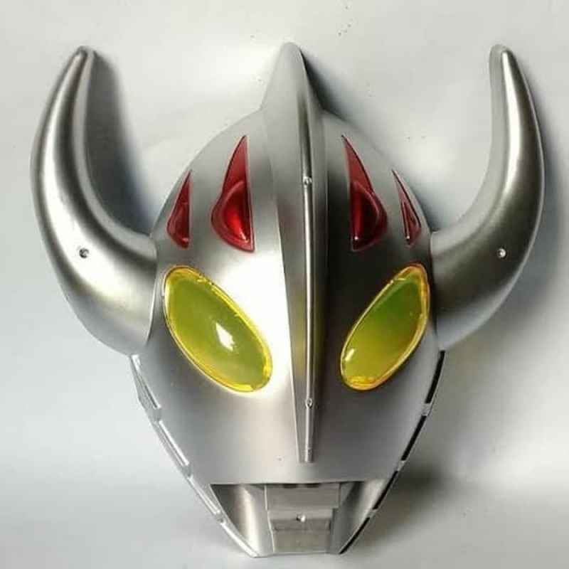 Jual mainan topeng ultraman taro tanduk lampu nyala mask cosplay ...