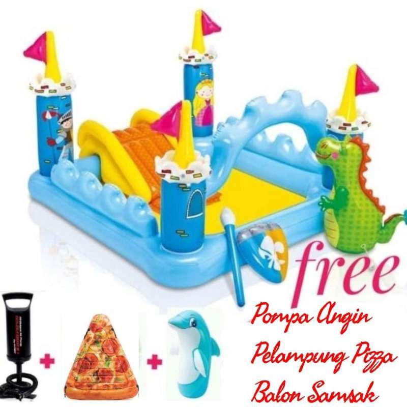 Jual Intex Fantasy Castle Play Center Pool Kolam Bermain Anak Di Seller ...