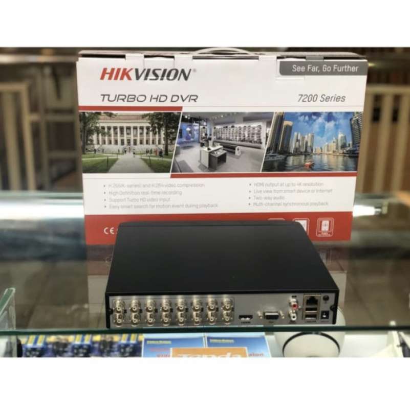 Promo HIKVISION DVR DS-7216HGHI-K1 ORIGINAL 16 CHANNEL / TURBO HD 16CH ...