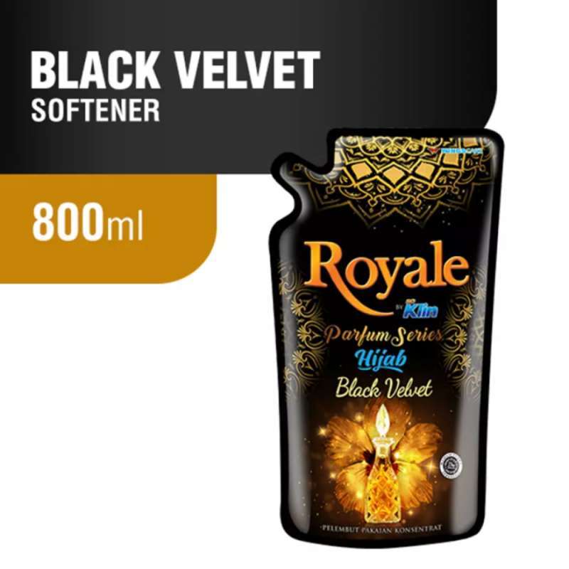 Jual SOKLIN Softener Royale Pelembut Pakaian [800mL/ Pouch] - Black ...