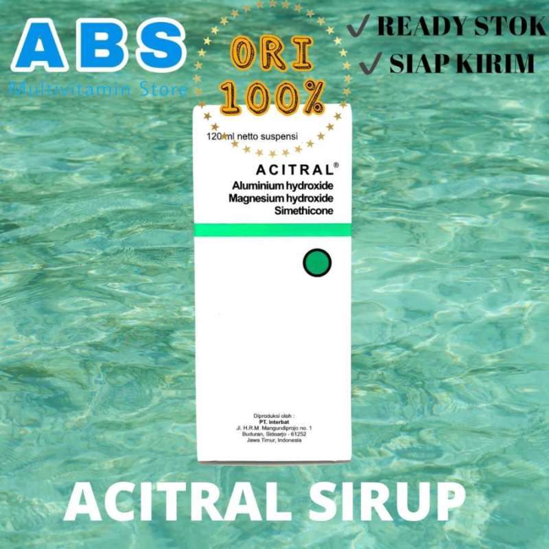Jual Acitral Sirup 120 ml Syrup maag 120ml di Seller Apotek Berkah ...