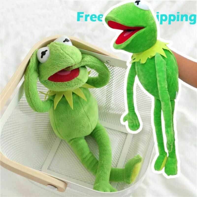 Jual Nytib 60Cm Big Full Body Kermit The Frog Hand Puppet Soft Plush di ...