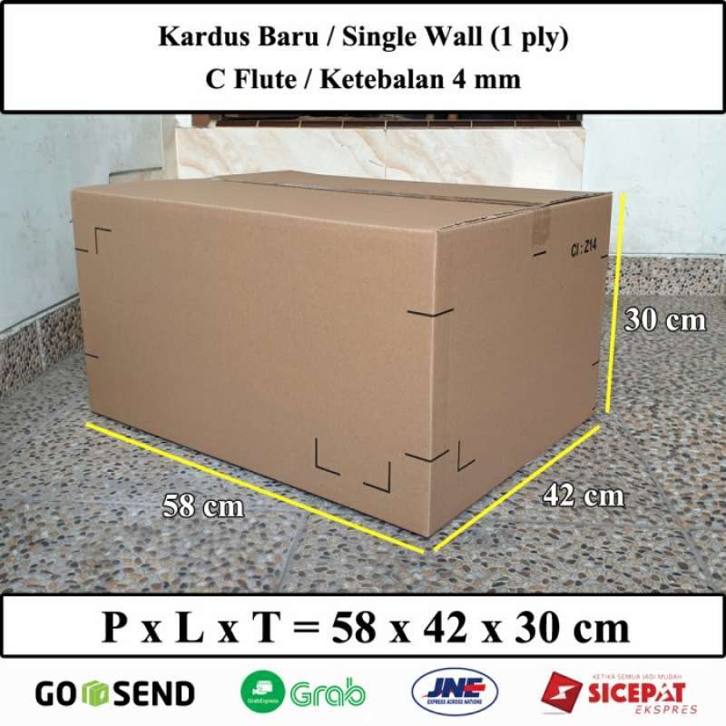 Jual Karton Box / Kardus / Kondisi 100% Baru / Ukuran Besar / Prasetya ...