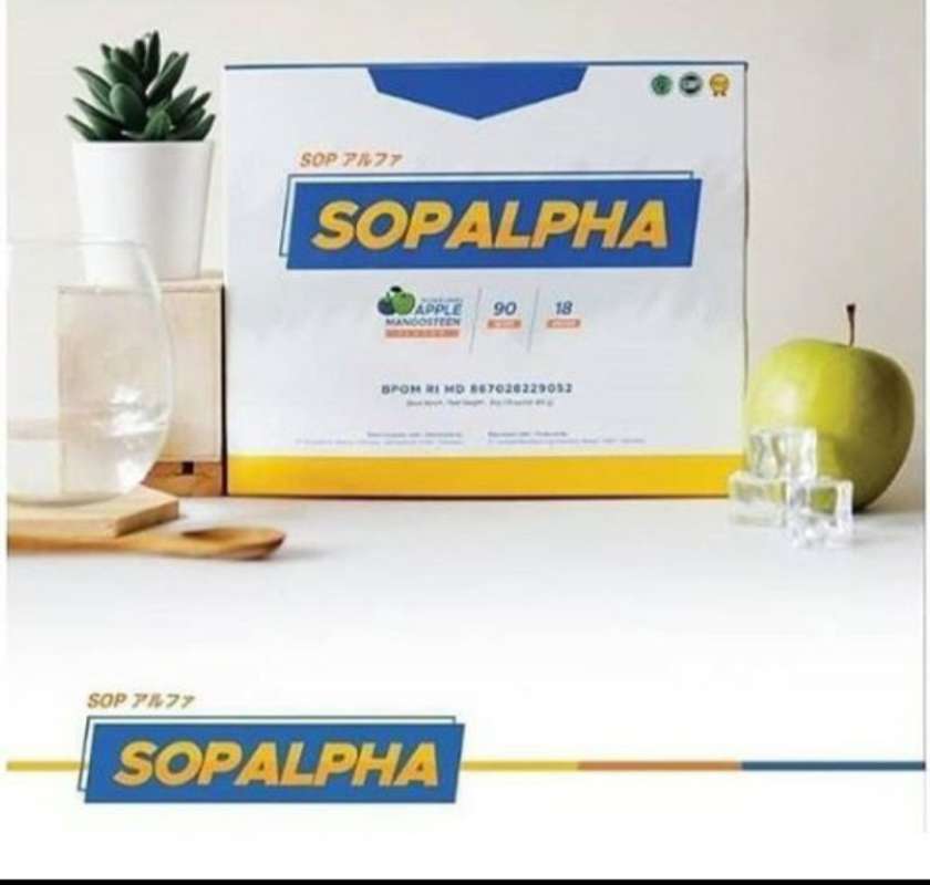 Jual SOPALPHA SOP ALPHA BIOBOOST BIO BOOST 1 BOX 18 SACHET di Seller ...