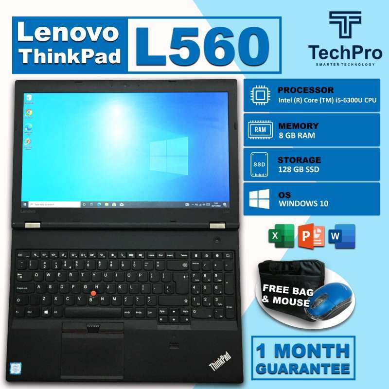 Jual Laptop Lenovo Thinkpad L560 Core i5 Gen 6 Ram 8 SSD 128 SALE!! di ...