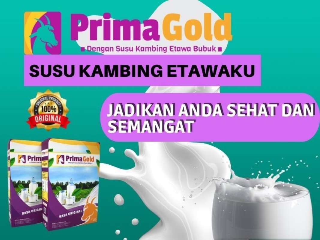 Jual Susu Kambing Etawa Primagold Prima Gold 200gr Rasa Original Di ...