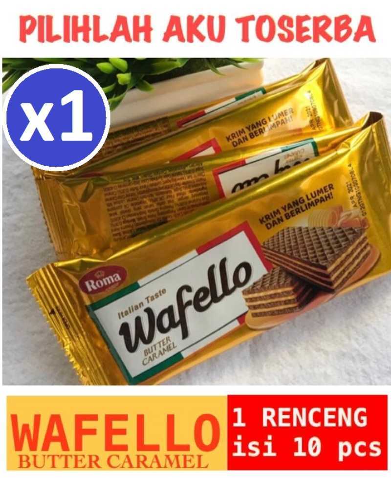Promo Roma Wafello Butter Caramel 17 gr - (HARGA 1 RENCENG isi 10 pcs ...