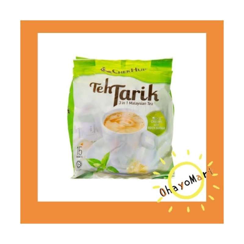 Jual Chek hup Teh Tarik 3in1 Malaysia Tea/ Instant Teh Tarik 15s 600g ...