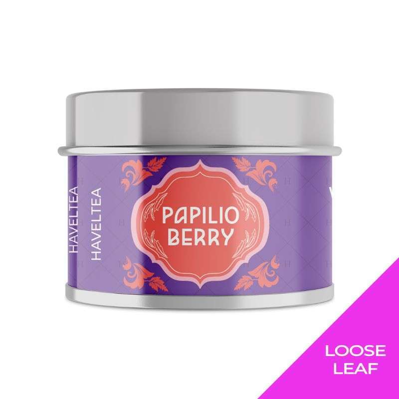 Promo Haveltea Papilio Berry Mini Tin Fruit Tea Berries Blackcurrant ...