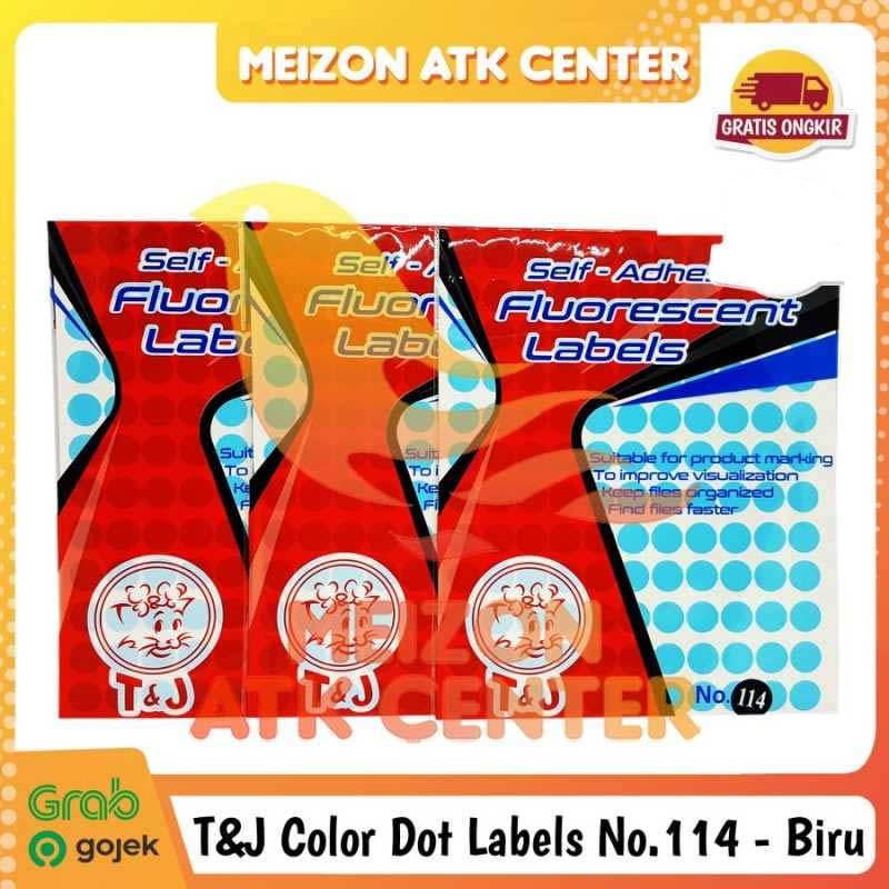 Jual Tom & Jerry 114 Color Dot Label Sticker di Seller MEIZON ATK ...