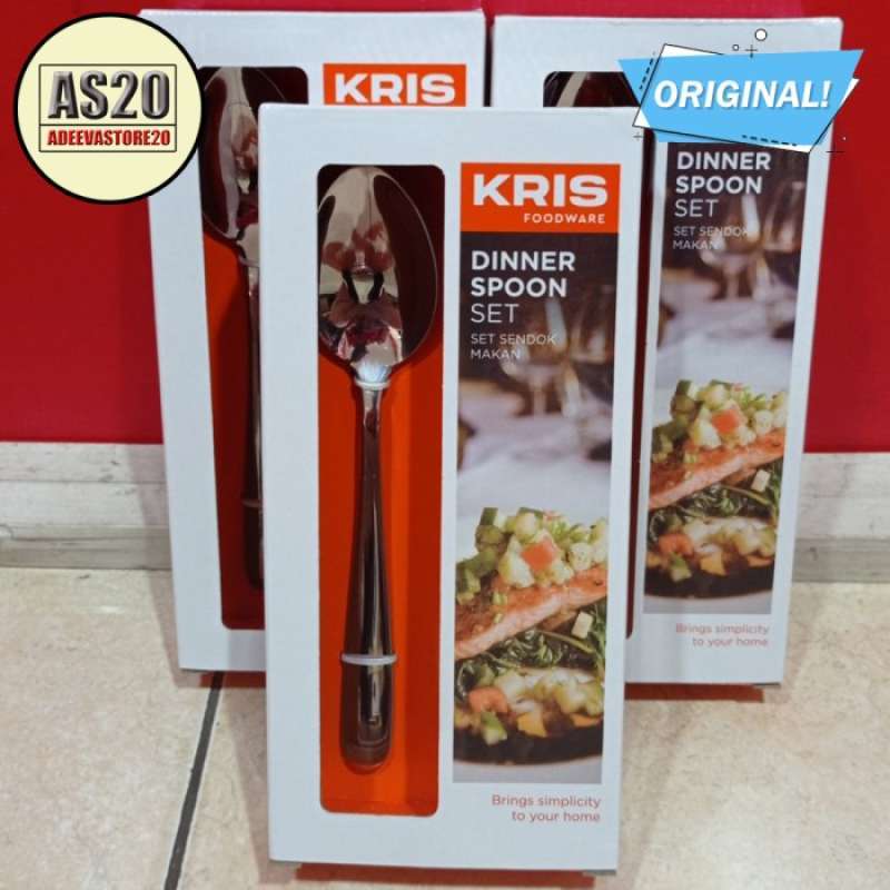 Promo Sendok Makan Set Kris Dinner Spoon Isi 6 Pcs Diskon 17% di Seller ...