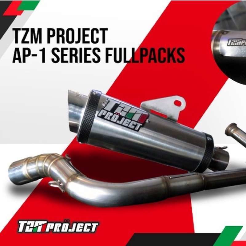 Jual Knalpot Tzm Project Ap-1 Series Fullsystem Untuk Yamaha Aerox Old ...