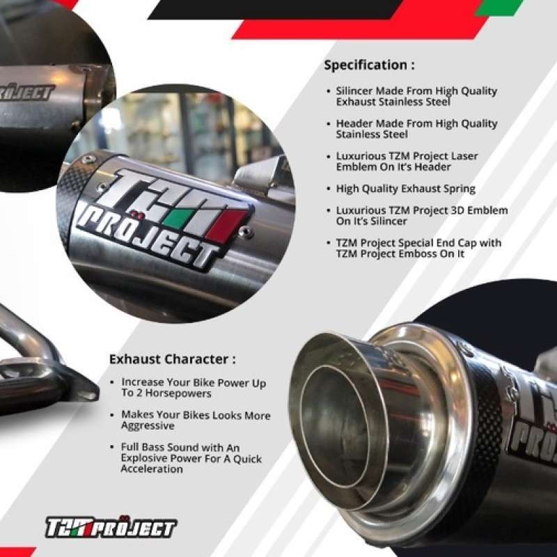 Jual Knalpot Tzm Project Ap-1 Series Fullsystem Untuk Yamaha Aerox Old ...