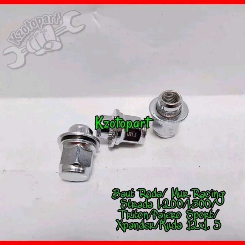 Promo Nut Roda Mur Racing Mitsubishi Triton / Strada L200 / L300 ...