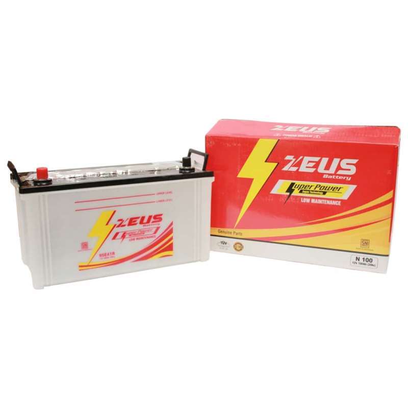 Jual Zeus N100 (95E41R) 12v 100Ah / 12v100Ah Aki Basah di Seller Zeus Battery - Segara Makmur ...