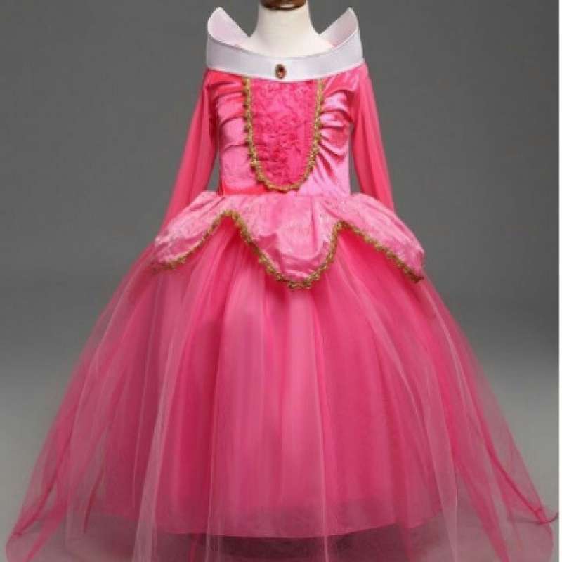 Promo Kostum Princess Aurora Pink Dress Baju Anak Diskon 24% Di Seller ...