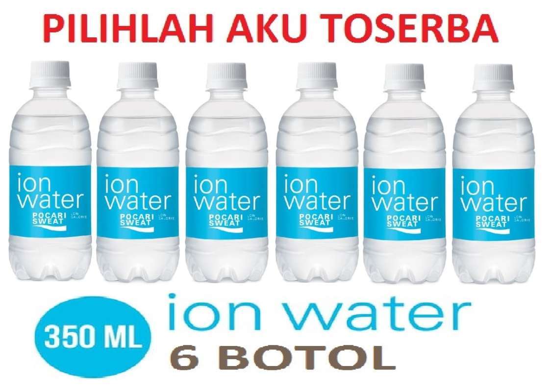 Promo POCARI SWEAT ION WATER PET 350 ml - ( 1 PAKET ISI 6 BOTOL ...