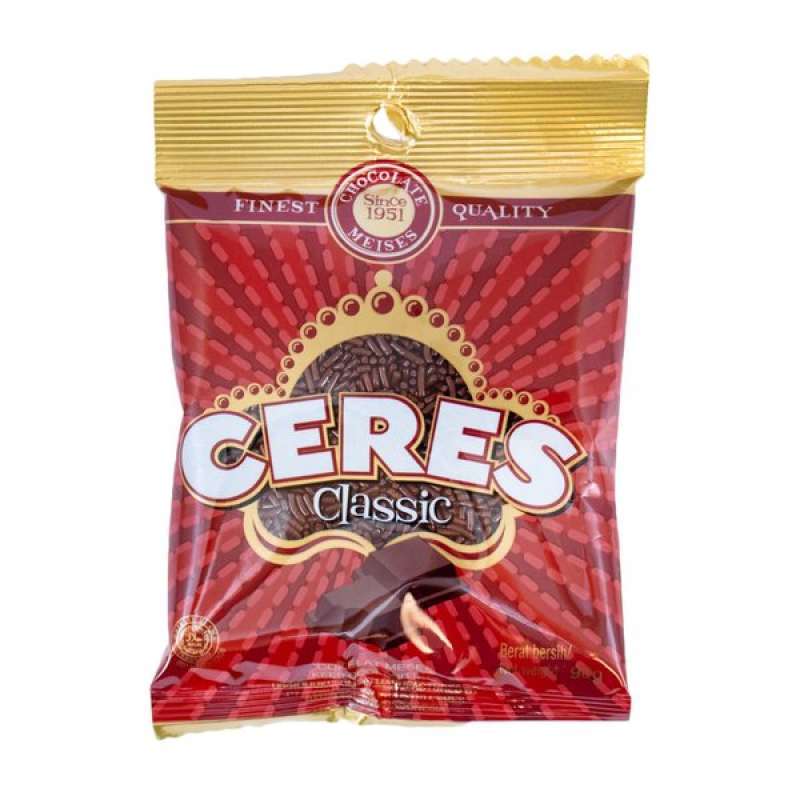 Jual CERES Classic Chocolate Sprinkle 90gr - Cokelat Meises Meses Butir ...