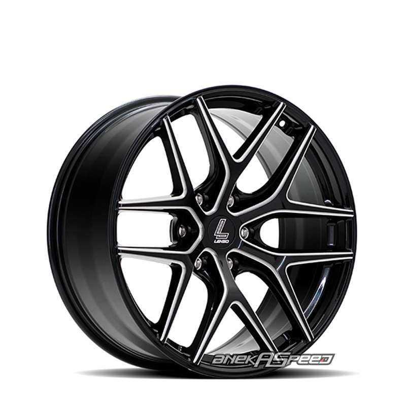 Jual Lenso Jager Dyna R18x9 ET20 - PCD 6x139.7 Black Milling | Velg Mobil ORI di Seller ...