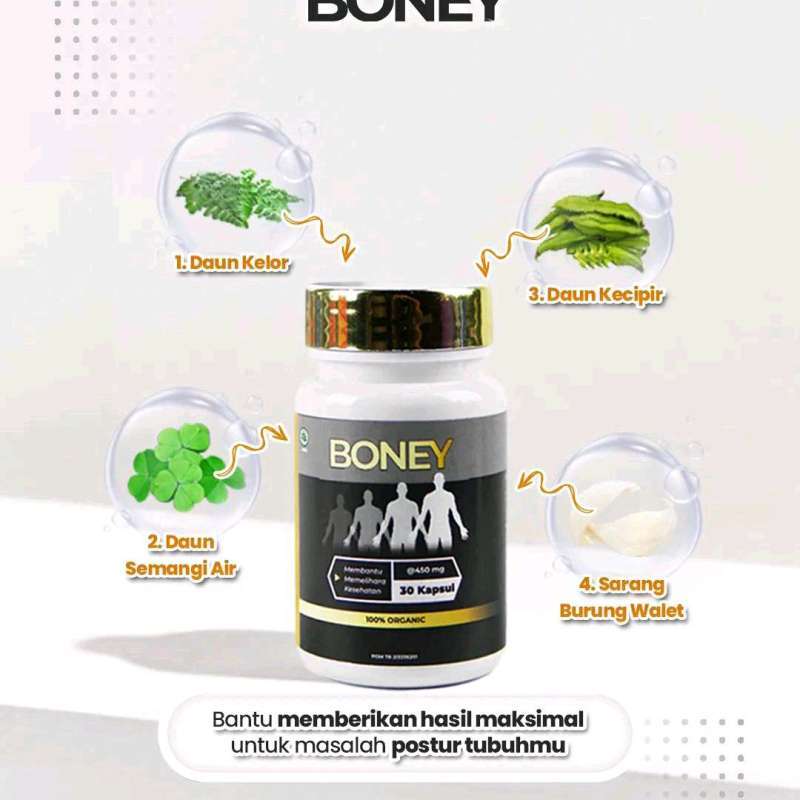 Jual 𝐃𝐢𝐬𝐭𝐫𝐢𝐛𝐮𝐭𝐨𝐫 𝐑𝐞𝐬𝐦𝐢 Obat Peninggi Badan Boney Asli Kapsul Peninggi ...