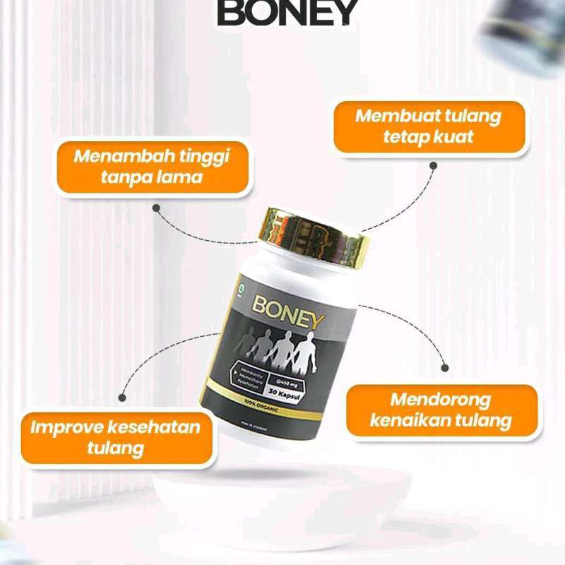 Jual 𝐃𝐢𝐬𝐭𝐫𝐢𝐛𝐮𝐭𝐨𝐫 𝐑𝐞𝐬𝐦𝐢 Obat Peninggi Badan Boney Asli Kapsul Peninggi ...