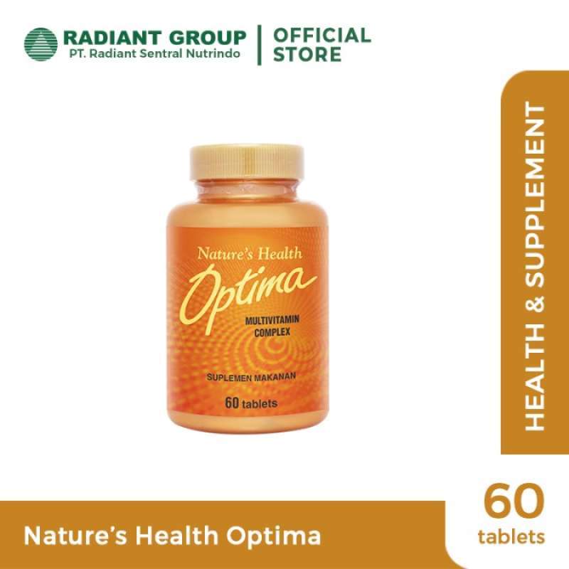 Jual Nature's Health Optima Multivitamins 60 Tabs Di Seller Afifah Tick ...