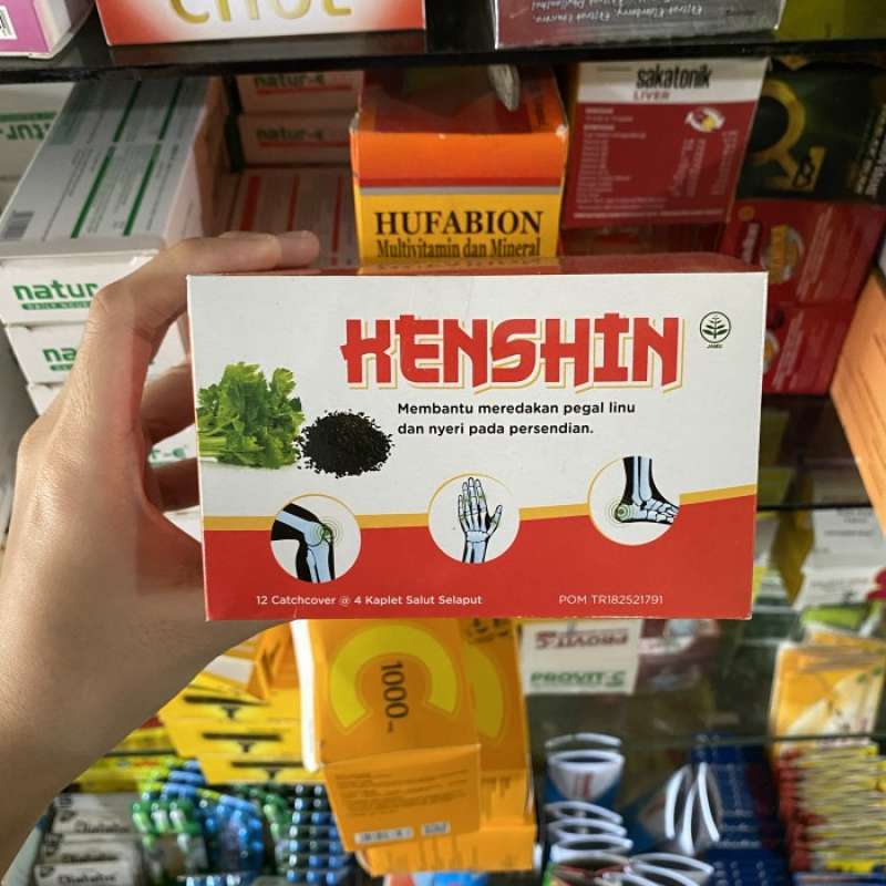 Promo Obat Kenshin Membantu Meredakan Pegal Linu 1Box 12 Strip Diskon ...