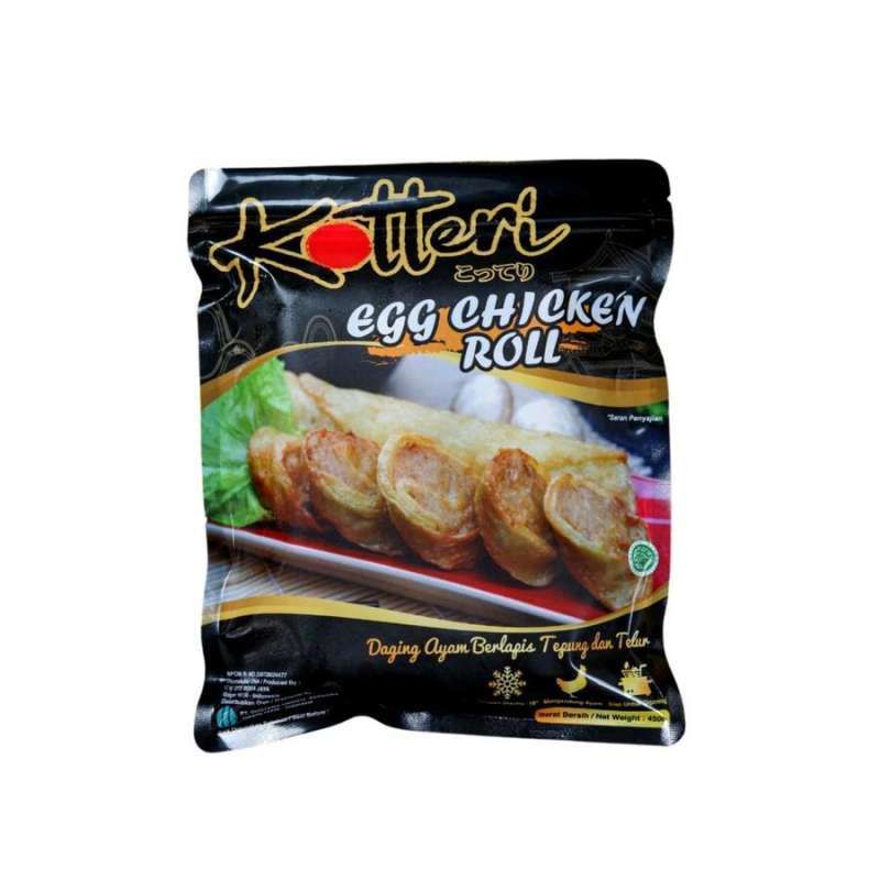 Jual Kotteri Egg Chicken Roll 450gr Di Seller Gerai Daging Berdikari ...