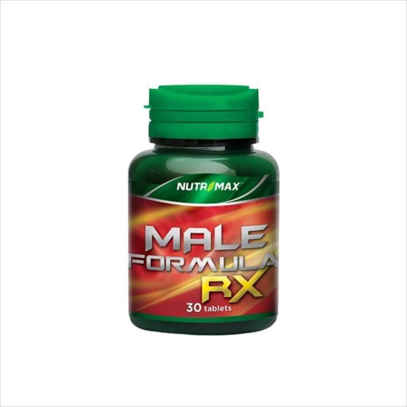 Promo Nutrimax Male Formula Rx Suplemen Kesehatan [30 Tablets] Diskon ...