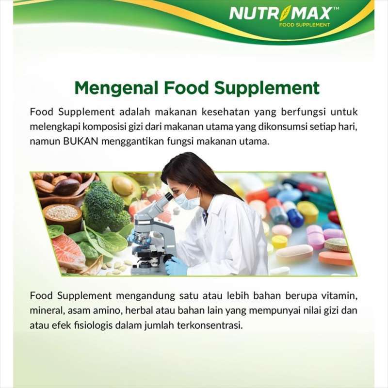 Promo Nutrimax Male Formula Rx Suplemen Kesehatan [30 Tablets] Diskon ...