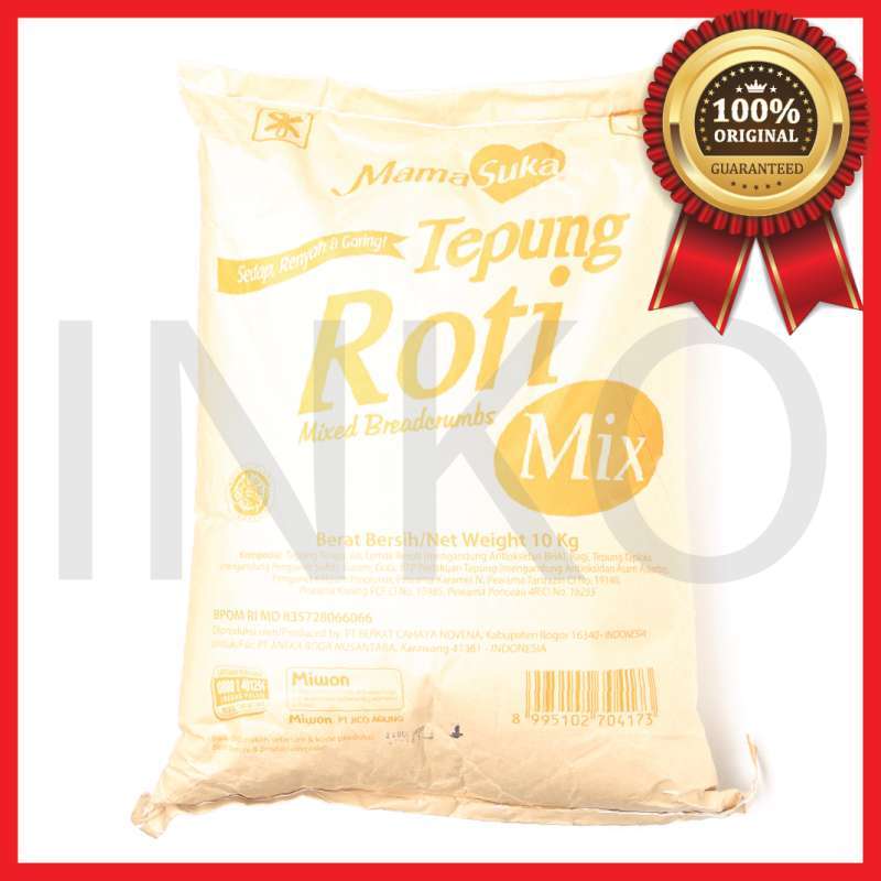 Jual MAMASUKA TEPUNG ROTI MIX MIXED BREADCRUMBS MIX 10KG di Seller inko ...