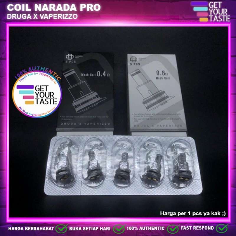 Jual Coil Druga Narada Pro Aio Replacement Pod Authentic By Augvape X ...